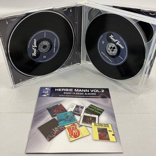 Herbie Mann Eight Classic Albums Volume 2 CD Real Gone Jazz Family of ...