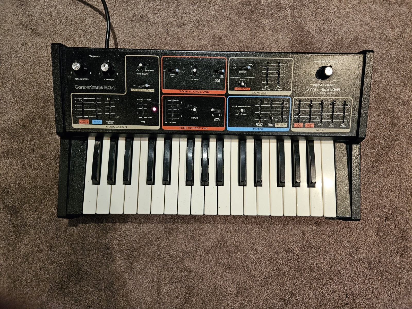 Realistic Synthesizer synthesizer in good condition and clean | eBay