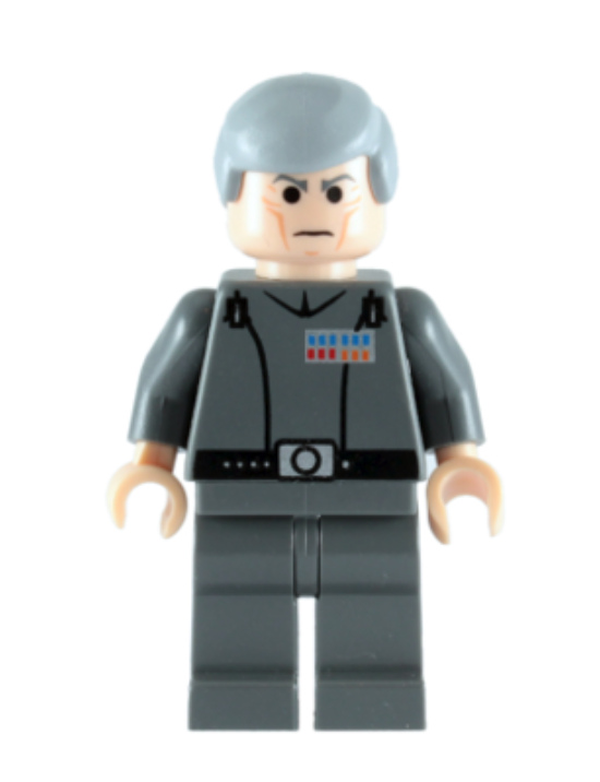 Lego Grand Moff Tarkin 10188 6211 Star Wars Minifigure | eBay