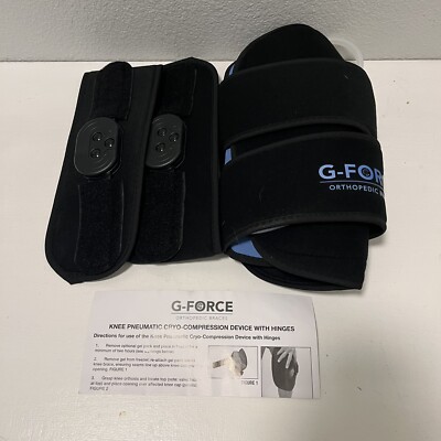 G-Force Knee Pneumatic Cryo-Compression Knee Brace Device Orthopedic ...