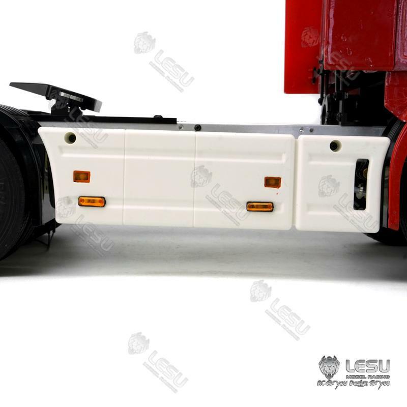 LESU Side Skirts LED Light for 1/14 For TAMIYA Tractor Truck Trailer ...