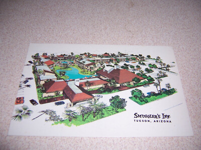 1970s SMUGGLERS INN, TUCSON, AZ. VTG ART POSTCARD | eBay