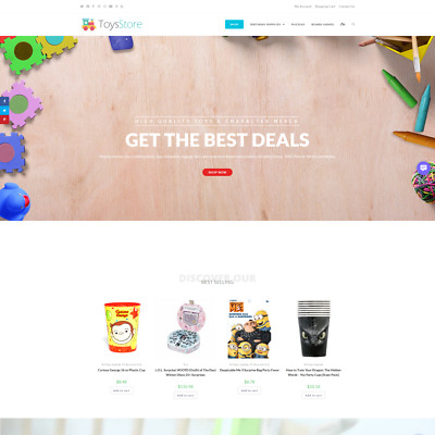 Professional Toys Niche Store Turnkey DropShip Website Business For ...