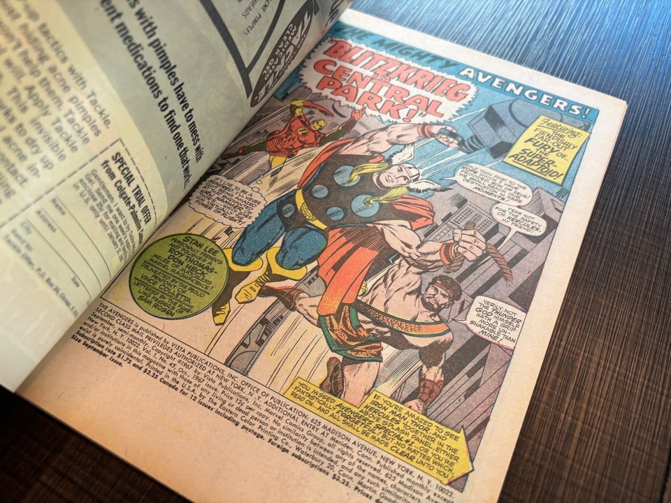 The Avengers #45 VF Sweet HIGH GRADE Raw Silver Age from 1967 | eBay