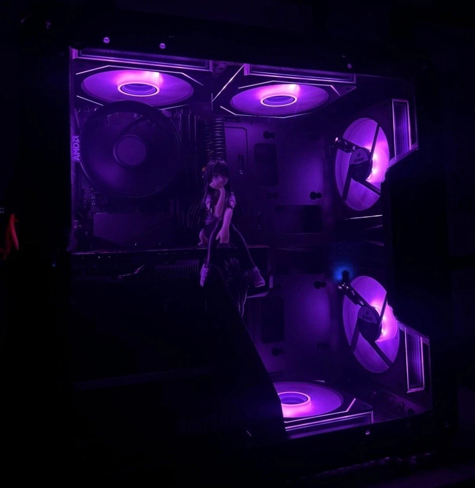 Pre-Built Gaming PC RGB - I7, RX 570, 516GB SSD, 16GB RAM, 500 PSU, H81 ...