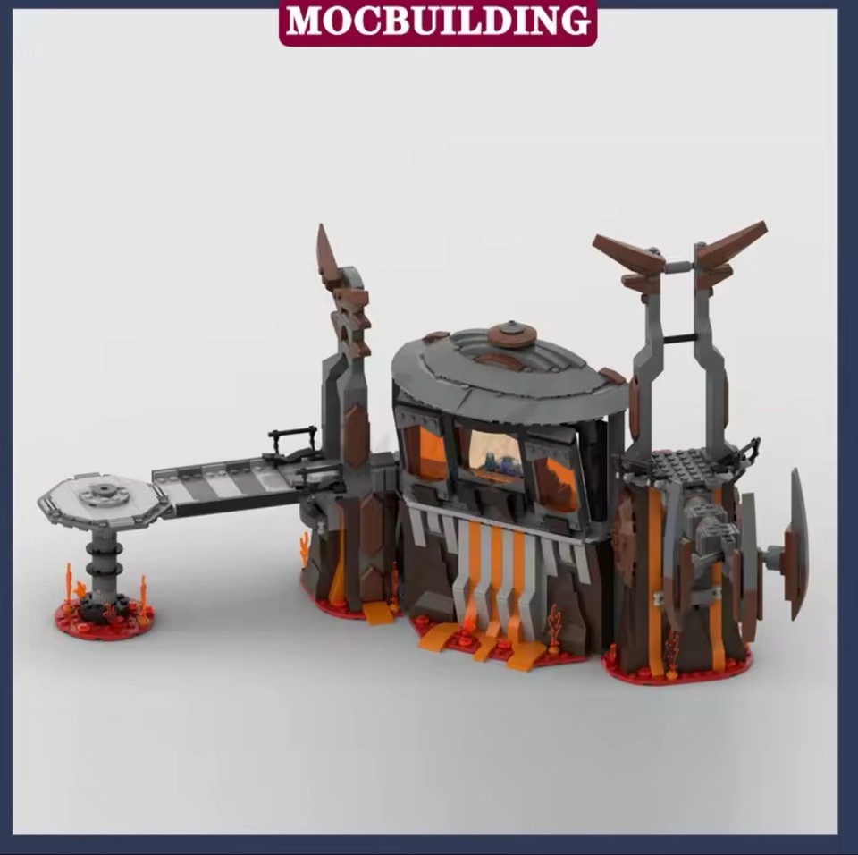 Lego Star Wars MOC Mustafar Separatist Mining Facilities (1176PCS) | eBay