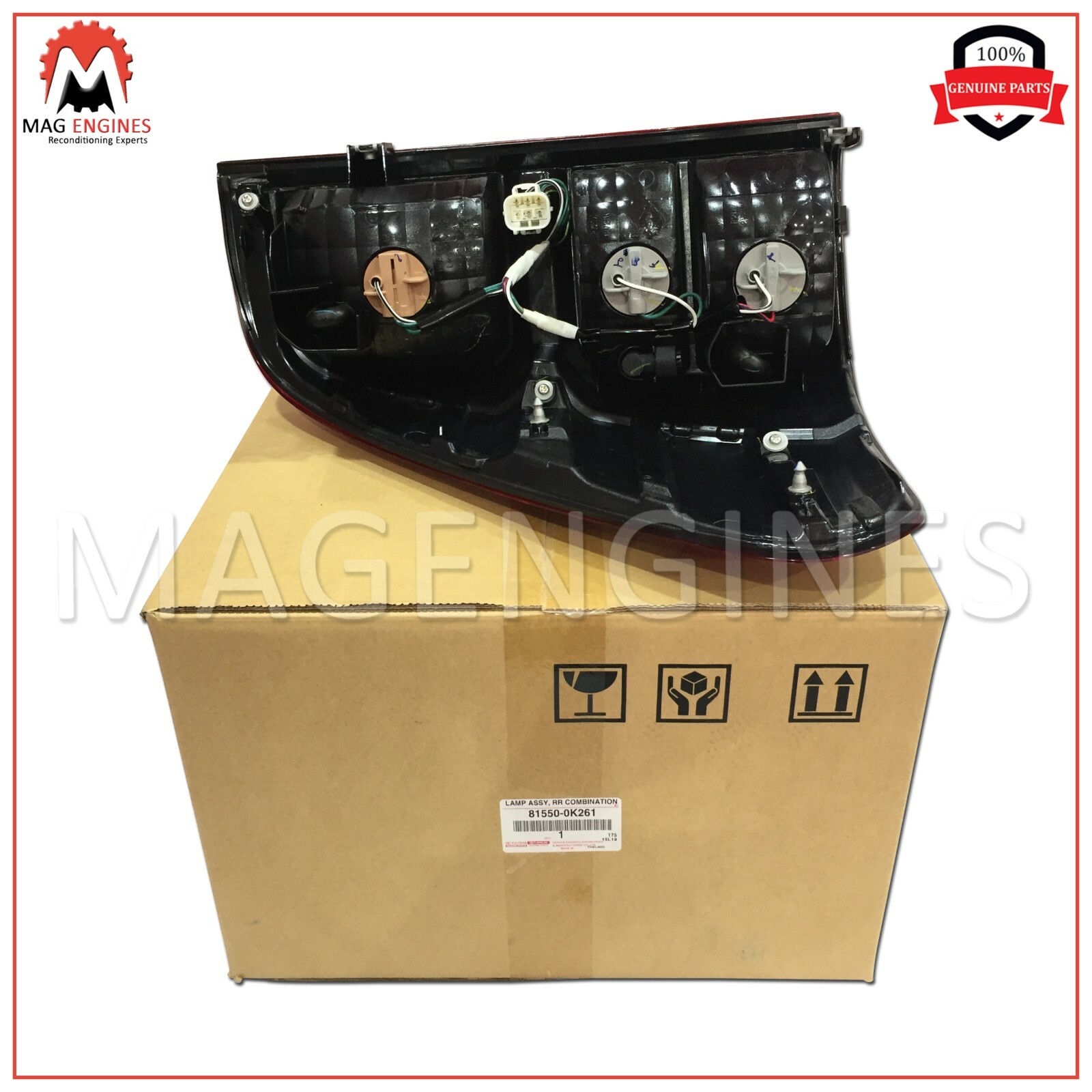 81550-0K261 GENUINE OEM LAMP ASSY, RR COMBINATION, RH 815500K261 | eBay