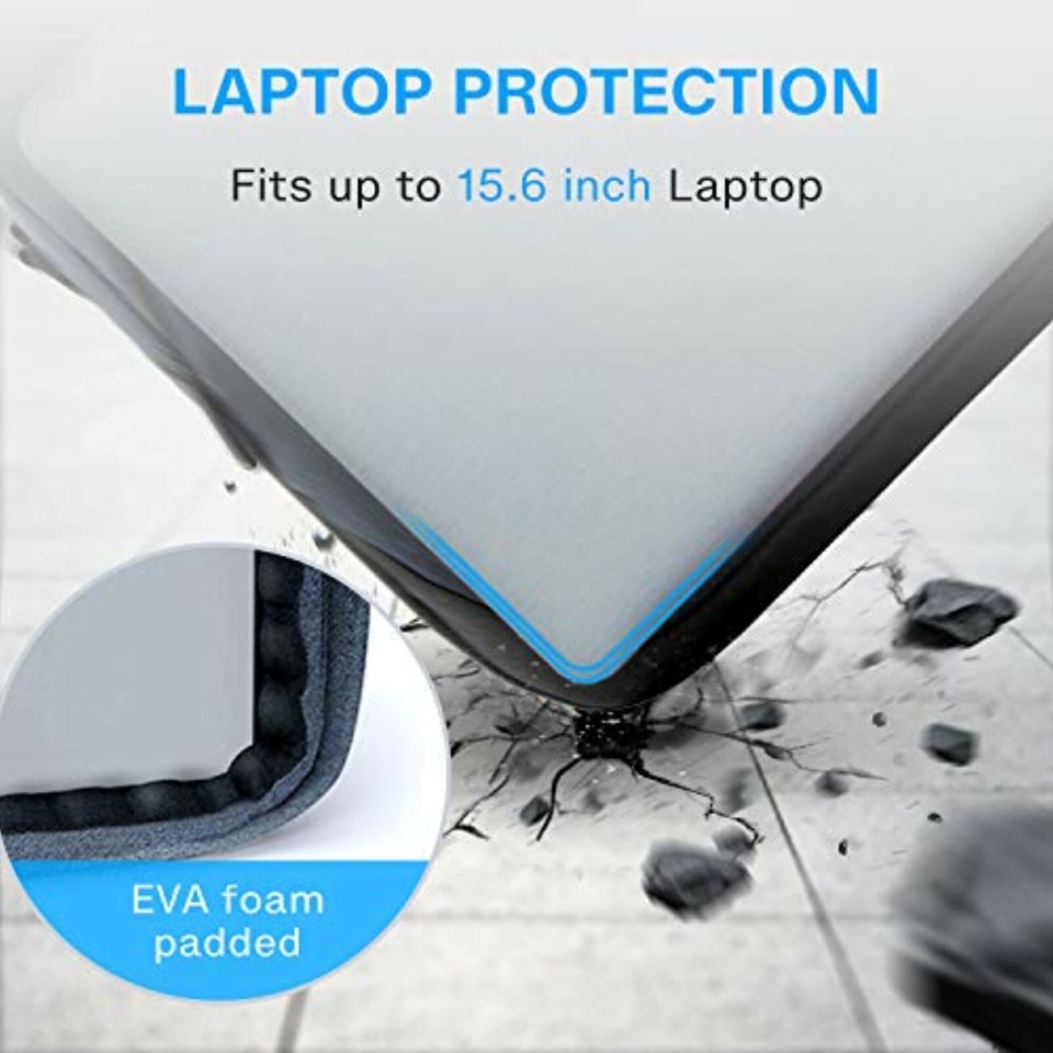 Laptop Bag,15.6 In Business Briefcase, Lockable Computer Bag Work Bag ...