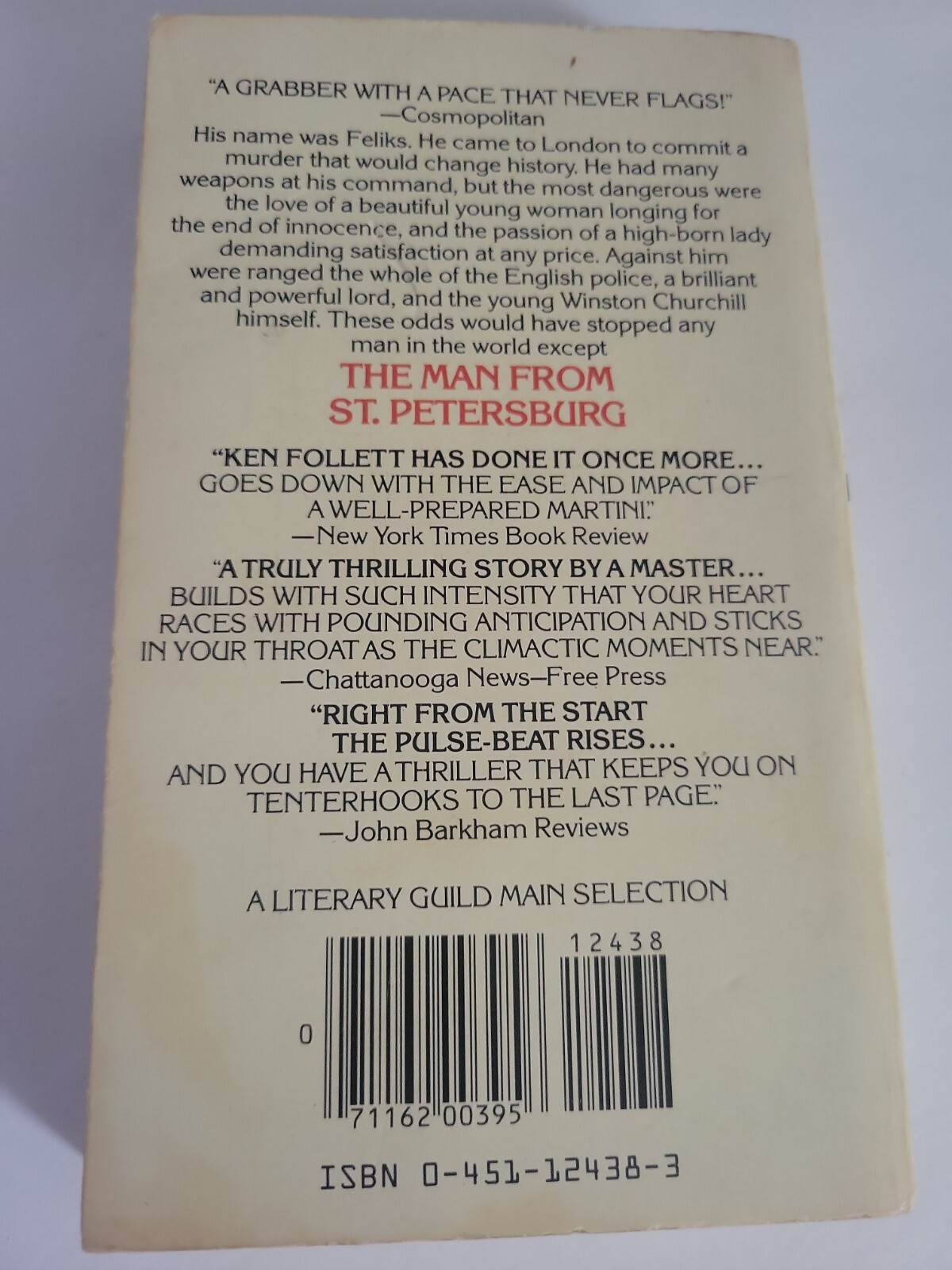 The Man From St. Petersburg • Ken Follett 1983 Signet Paperback | eBay