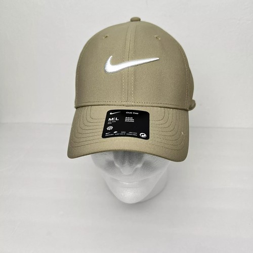 NIKE Dri-FIT Club Structured Swoosh Cap Adult Unisex Hat FB5625-247 M/L ...
