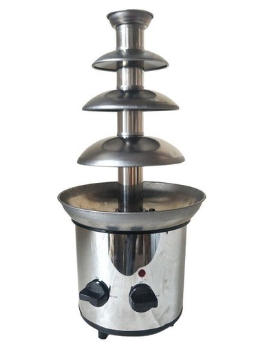 4 Layer Chocolate Fountain Machine Household Waterfall Machine Fountain ...