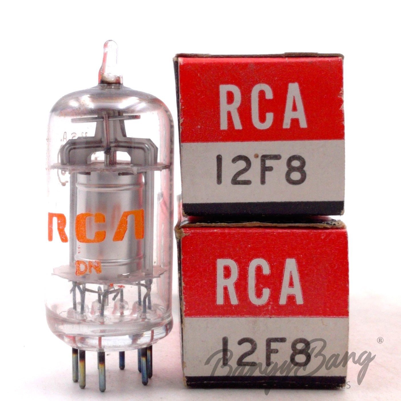 2 RCA 12F8 Twin Diode Pentode AF Voltage Amplifier Detector Audio ...