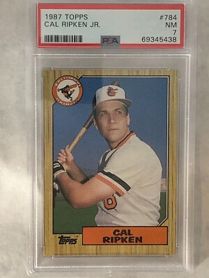 1987 Topps #784 Cal Ripken JR PSA7 | eBay