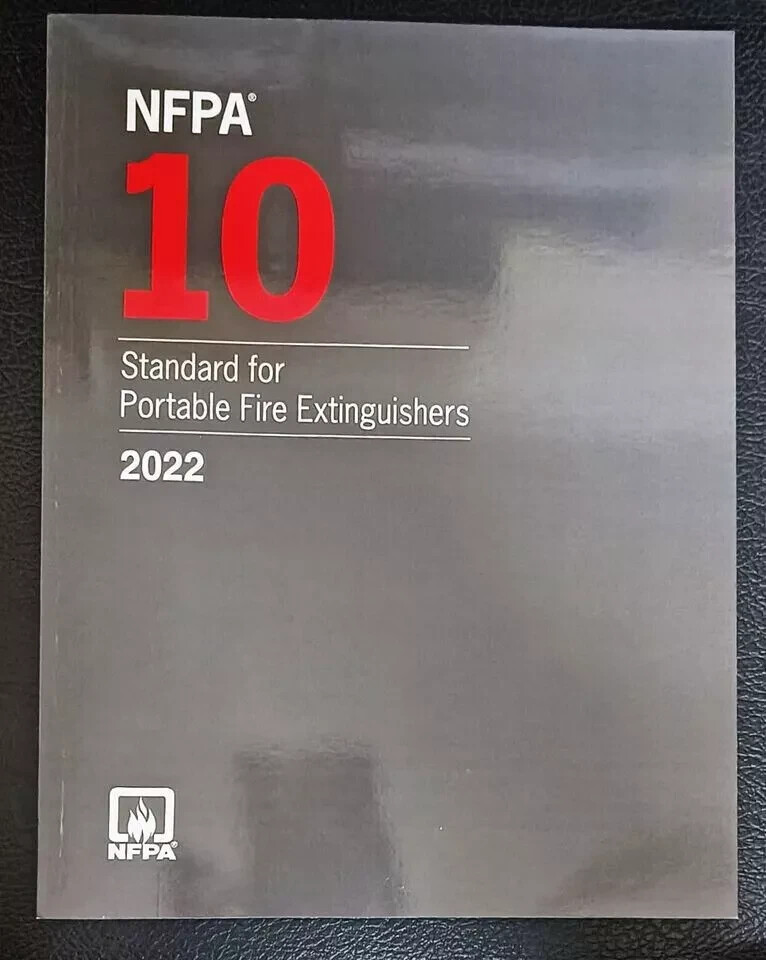 NFPA 10 Standard for Portable Fire Extinguishers 2022 Edition USA STOCK ...