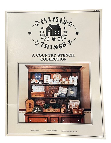 Mimi's Things "A Country Stencil Collection “ By Mimi Hanna Cut Out ...