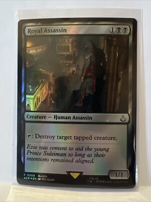 MTG Royal Assassin ACR P 0306 Universes Beyond: Assassin's Creed | eBay