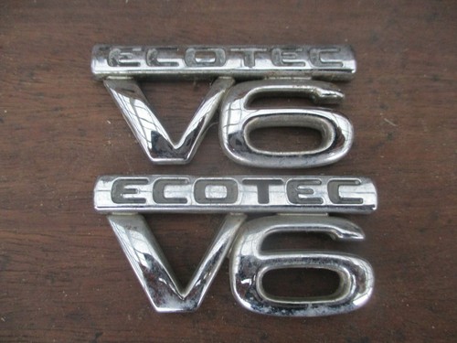 GENUINE COMMODORE VS VT VX VU V6 ECOTEC GUARD EMBLEM BADGES | eBay