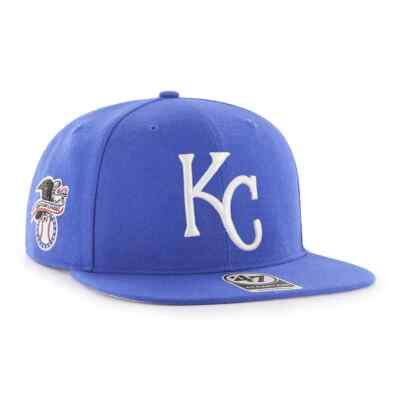 '47 Brand Captain Kansas City Royals Sure Shot AL Side Patch Blue ...
