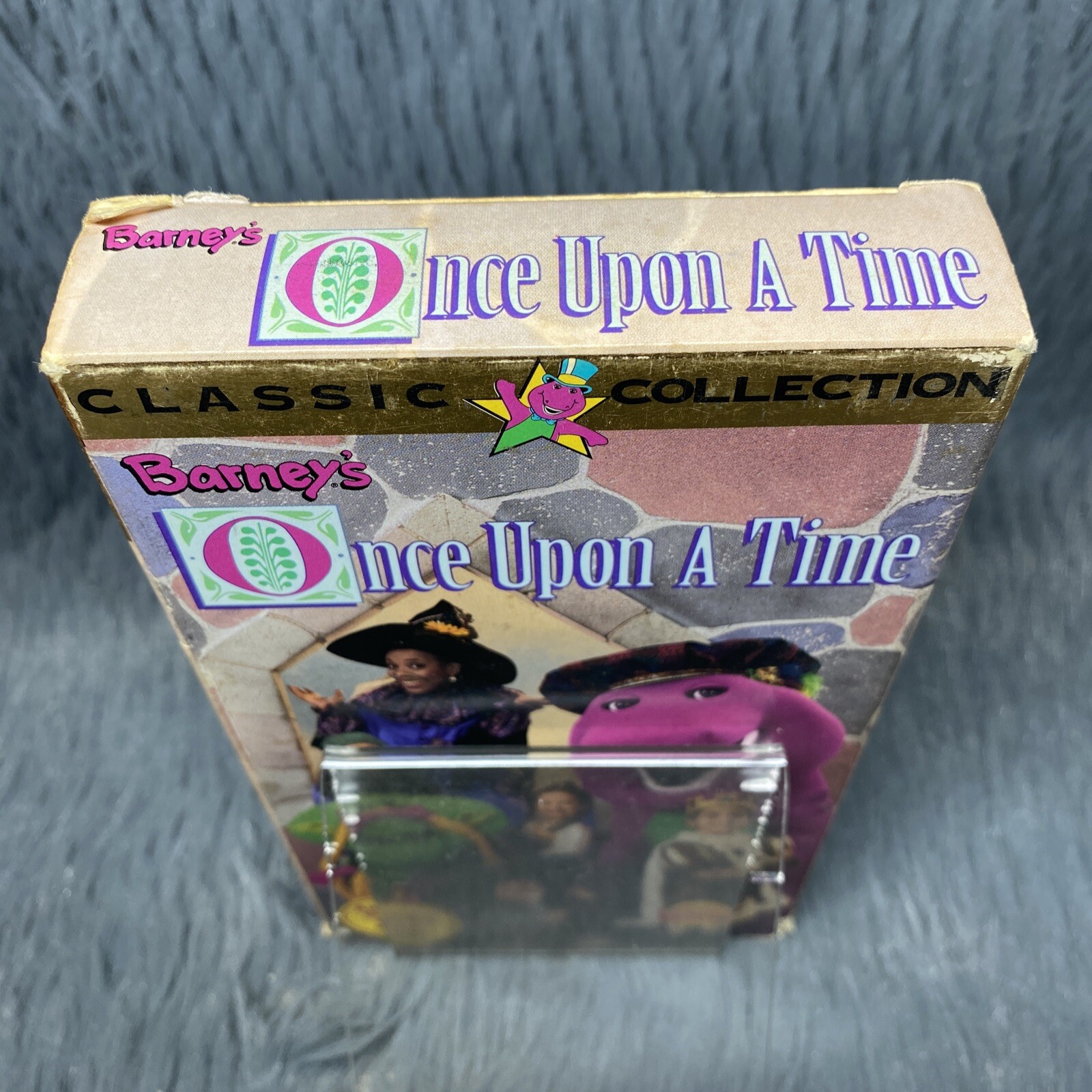 Barney Once Upon a Time VHS 1996 Vintage Cartoon Classic Collection ...
