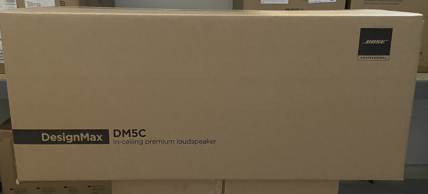 Bose Professional DesignMax DM5C In-Ceiling 5.25" Two-Way Speaker, Pair ...