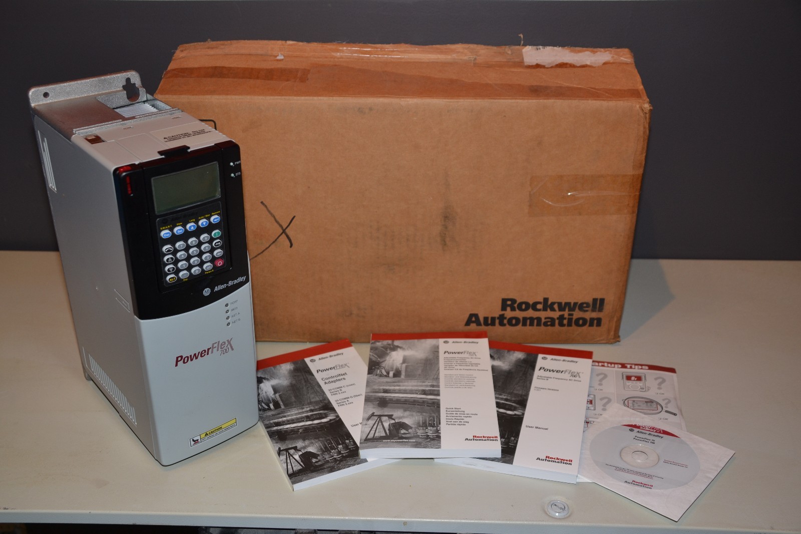 Allen-Bradley PowerFlex 700 1 HP 20BD2P1A3AYNACC0 480 VAC | eBay
