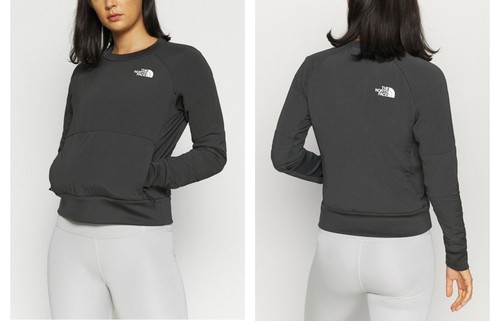 The North Face Black Logo Ventrix LT Hybrid Pullover Sweatshirt Women’s ...