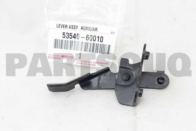 5354060010 Genuine Toyota Lever ASSY Auxiliary Catch Release 53540 ...