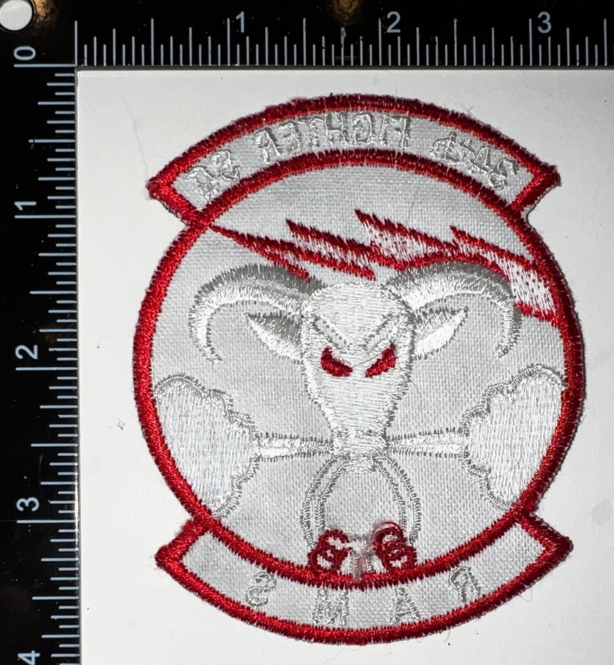 USAF 34th Fighter Squadron Rude Rams Patch | eBay