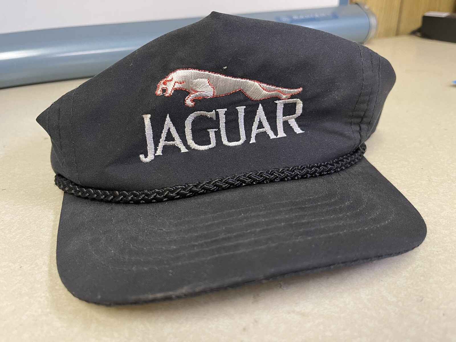 Vintage Original 1980s Jaguar Car Hat/Cap RARE (XJ6 XJ8 XJ12) Storage ...