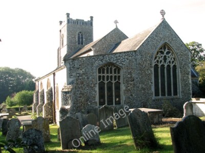 Photo 6x4 St John the Baptist's church in Saxmundham For information ...