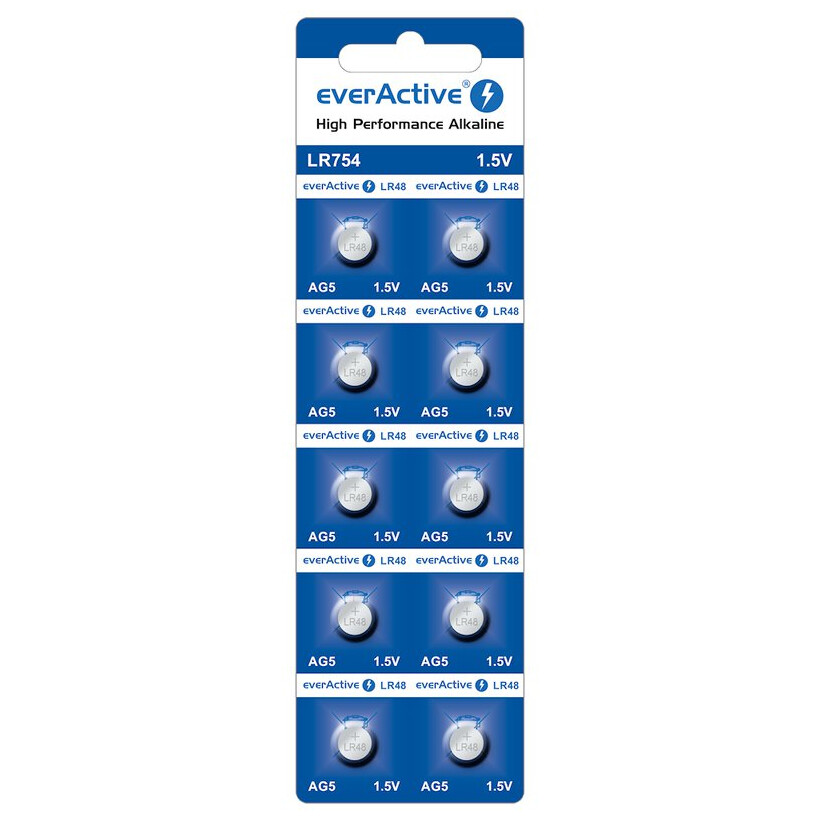 everActive Alkaline Watch Batteries ALL SIZES - LR41 LR43 LR44 LR48 ...