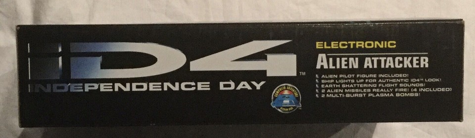 Independence Day ID4 ELECTRONIC ALIEN ATTACKER Try Me Sounds Item ...