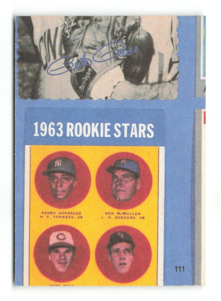 1985 Renata Galasso Pete Rose Pete Rose #111 Cincinnati Reds | eBay