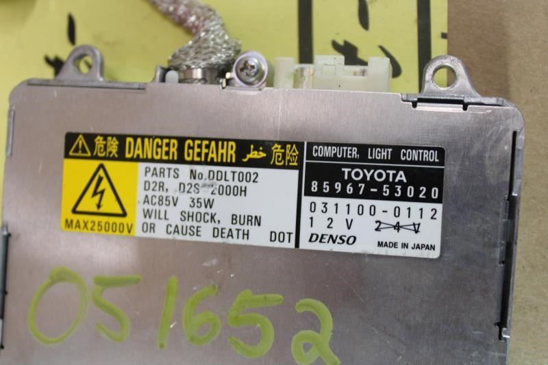 Chassis ECM Lamps Behind Headlamps Fits 04-10 SIENNA 1200294 | eBay