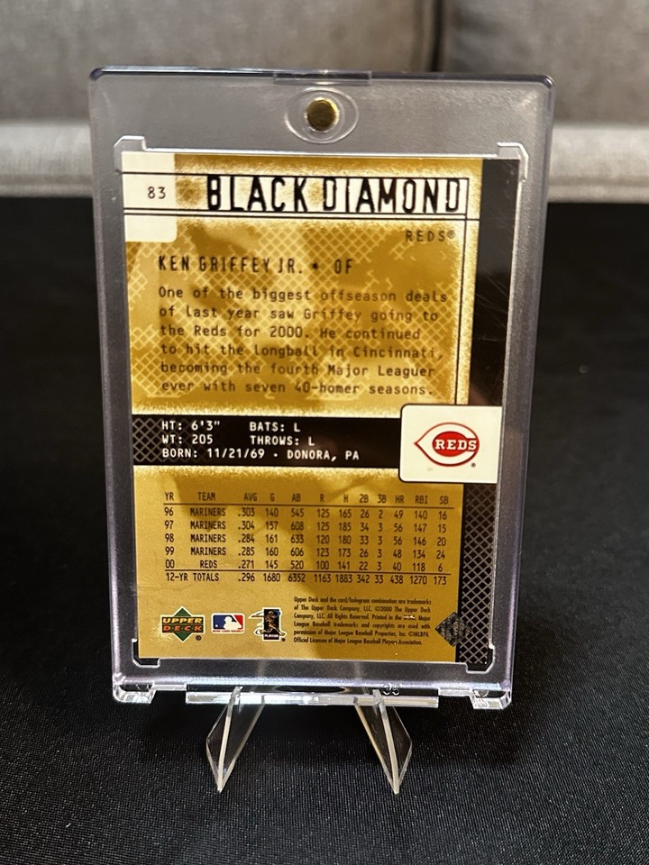 2000 Upper Deck Black Diamond Rookie Edition - Ken Griffey Jr #83 | eBay