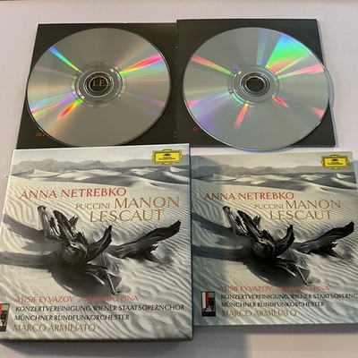 Anna Netrebko - Puccini Manon Lescaut 2 CD 2016 Live Salzburg Festival ...