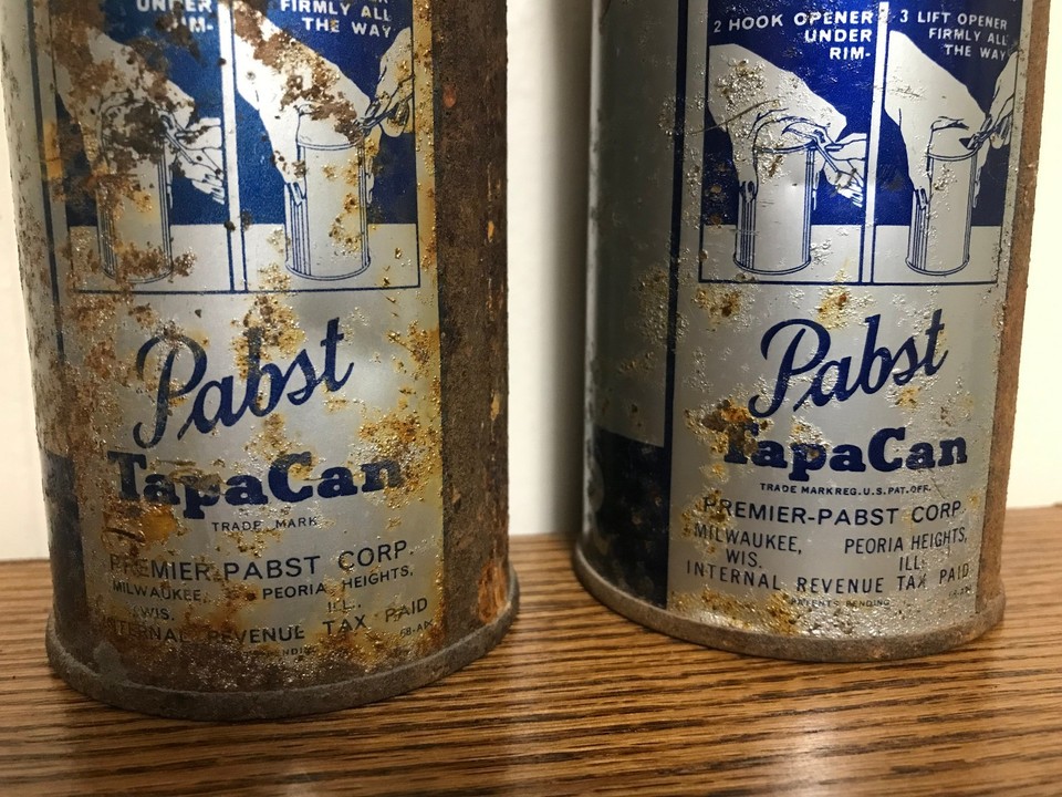 Pabst Blue Ribbon Export Beer Cans IRTP 3 pack | eBay