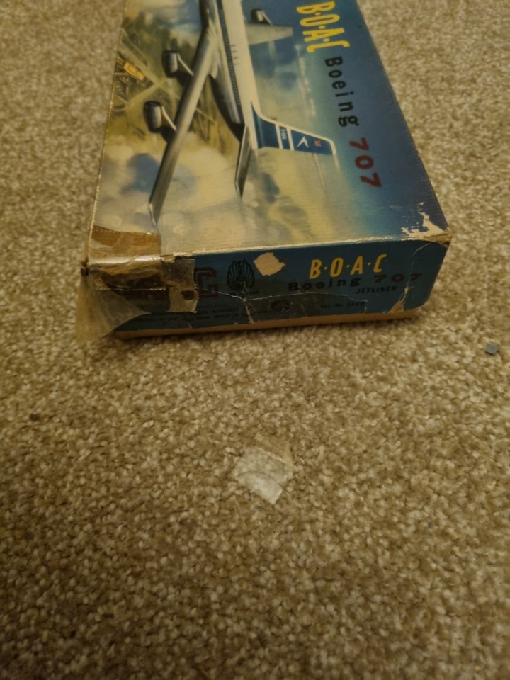 Frog 1:144 1958 BOAC Boeing 707 Vintage Revell Airfix Aurora | eBay UK