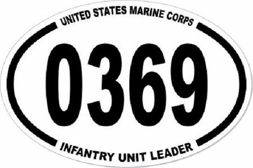 3x4.5 USMC INFANTRY UNIT LEADER 0369 EURO STICKER | eBay