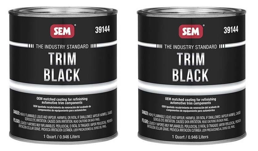 SEM 39144 Trim Black Automotive Trim Finish Restoration (2 Quarts) | eBay