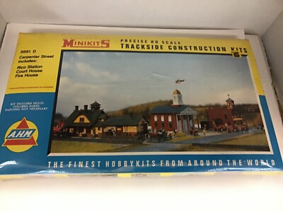 Mini kits #5851D HO scale “Carpenter Street” kit 3 building set | eBay