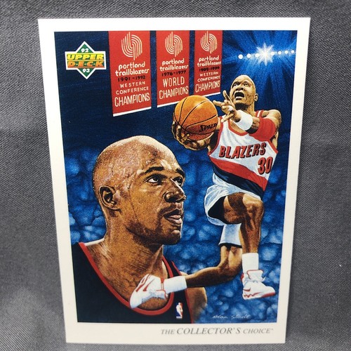 1992 TERRY PORTER Upper Deck Portland Trailblazers Basketball Card # 60 ...