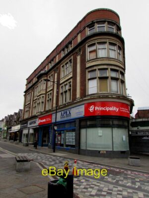 Photo 6x4 Four-storey building in Bargoed town centre Bargod or Bargoed ...