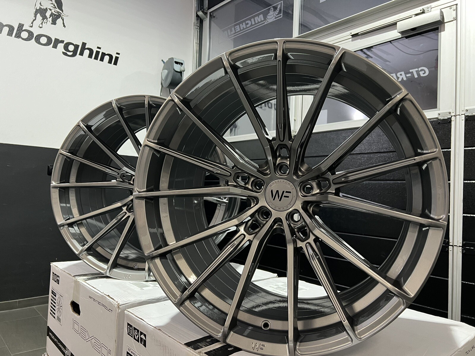 Alu Wheelforce CF4 CF.4 Gloss Steel BMW M3 G80 G81 Touring M2 G87 11 ...