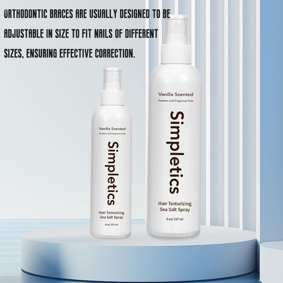 Simpletics Sea Salt Spray, Simpletics Texturizing Vanilla Sea Salt ...
