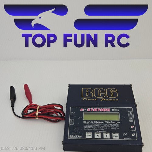 Bantam E-Station BC-6 Balancing Nicad/NIMH, Lipoly Charger 'Discontinued' | eBay