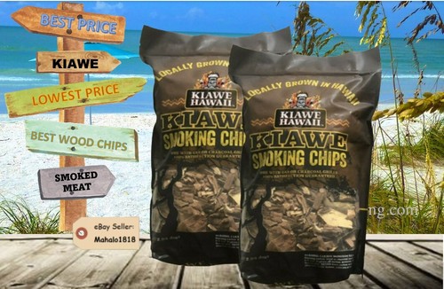 TWO KIAWE HAWAII TROPICAL HAWAIIAN KEAWE SMOKING WOOD CHIPS Fast ...