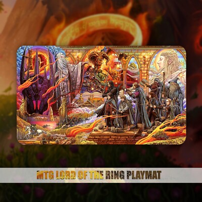 Playmat TCG Magic The Gathering - Lord Of The Ring | eBay