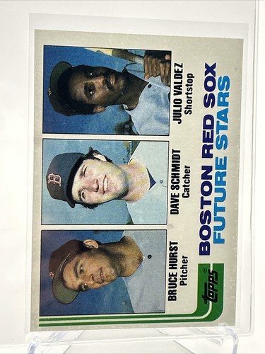 1982 Topps Red Sox Future Stars Rookie Baseball Card #381 NM-Mint FREE ...