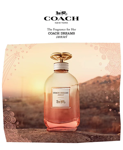 Coach Dreams Sunset by Coach for Women 3.0 oz (90 ml) Eau de Parfum ...